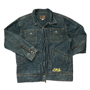 Lrg | Jackets & Coats | Lrg Chief Rocker Mens Denim Jacket 4x | Poshmark